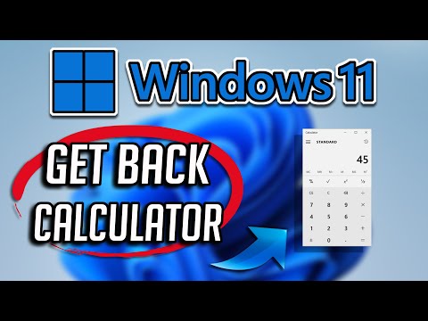 How to Get Back Missing Calculator on Windows 11/10