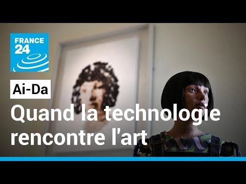 Quand la technologie rencontre l'art : Ai-Da, le robot artiste à la Biennale du Design de Londres