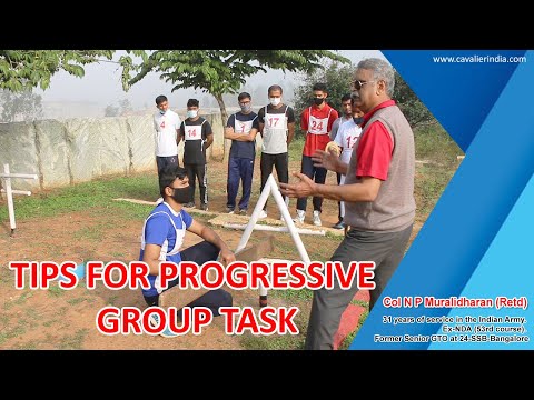 Tips for Progressive Group Task Video Lecture - Preparation Tips for SSB Interview - CDS