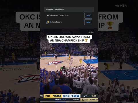 OKC UP TO -2000 TO WIN THE NBA FINALS 🤯 #nbafinals #okcthunder #pacers #nbabetting #nba
