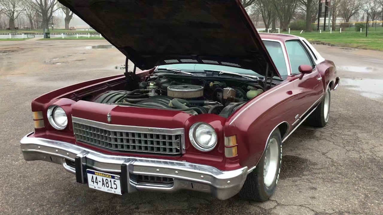 BigIron Classic Car Auction 1974 Chevrolet Monte Carlo Laundau Car 5-6-21