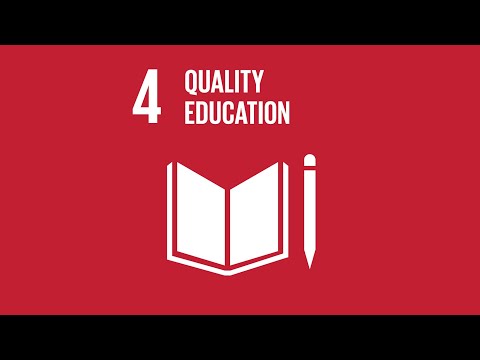 Researcher Tatjana Reiber helps to achieve SDG 4 Quality Education.
