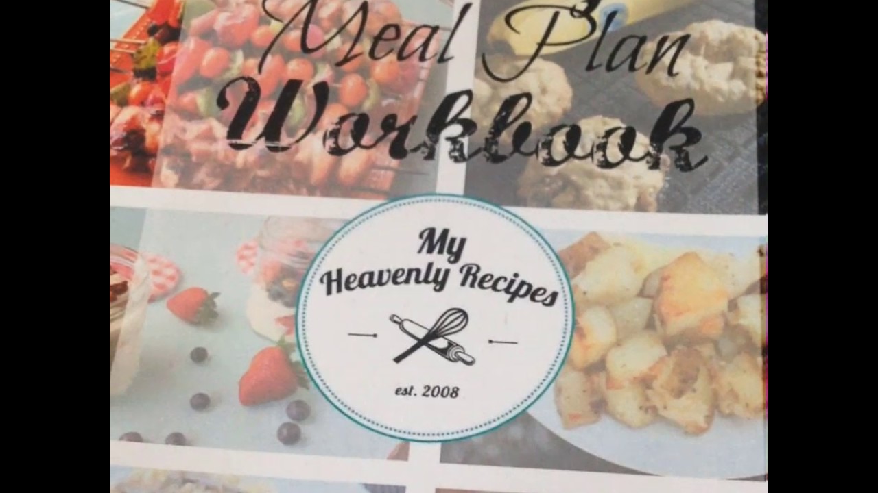 MEAL PLANNER WORKBOOK