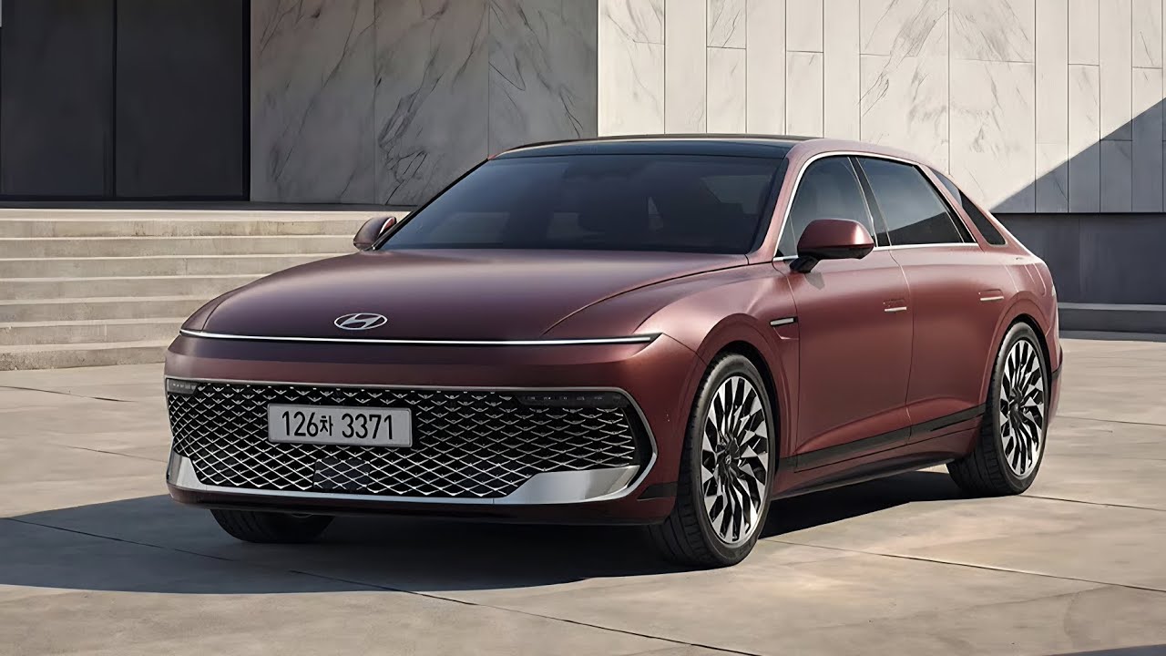 New 2027 Hyundai Grandeur facelift - World Premiere and Reveal