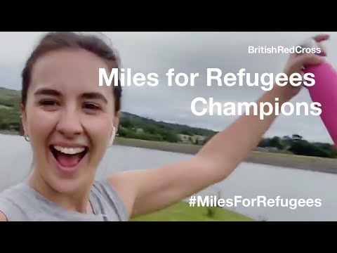 Showing kindness with every mile | Miles for Refugees | British Red Cross