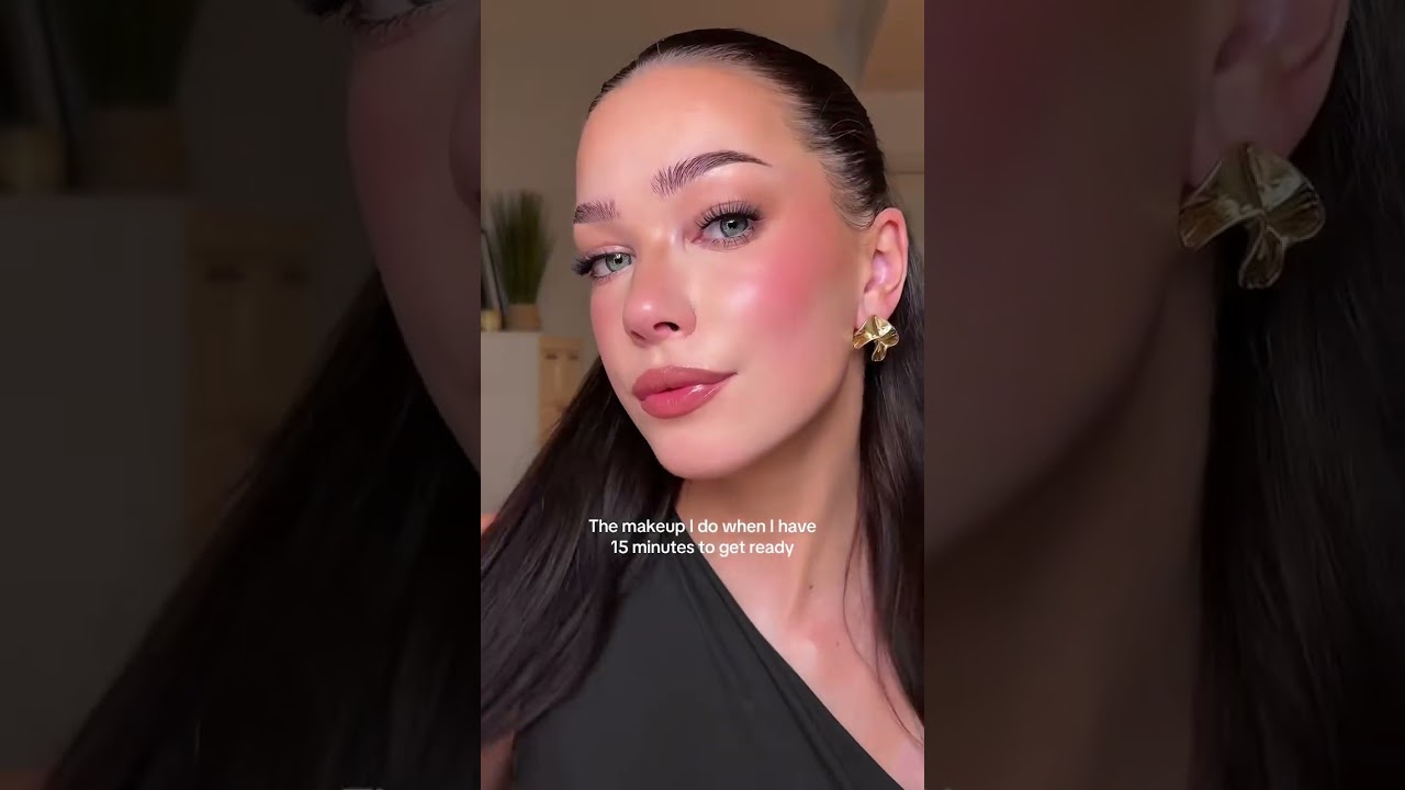 15 minute soft glam makeup