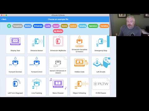 Vex IQ VexCode Blocks Lessons - Primer
