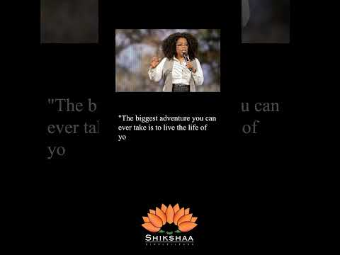 Monday Motivational Quotes | Oprah Winfrey | Shikshaa Simple Learn