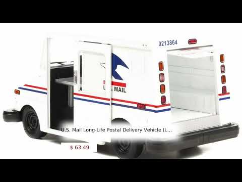 U.S. Mail Long-Life Postal Delivery Vehicle (LLV) White (Cliff Clavin's) "Cheers" (1982-1993) TV ...