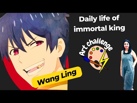 how to draw wang ling | the daily life of immortal king art | cómo dibujar wang ling #pcartchannel