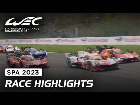 Extended Race Highlights I 2023 6 Hours of Spa I FIA WEC