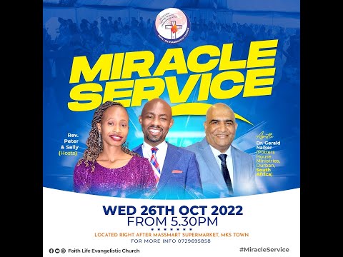 ๐ด MID-WEEK MIRACLE SERVICE || 26TH OCTOBER 2022 || DR. GERALD NAIKER MINISTERING