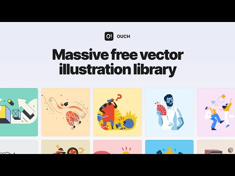 Ouch Illustrations: Free vectors for your design