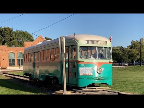National Capital Trolley Museum 1937 Washington DC PCC Streetcar 1101