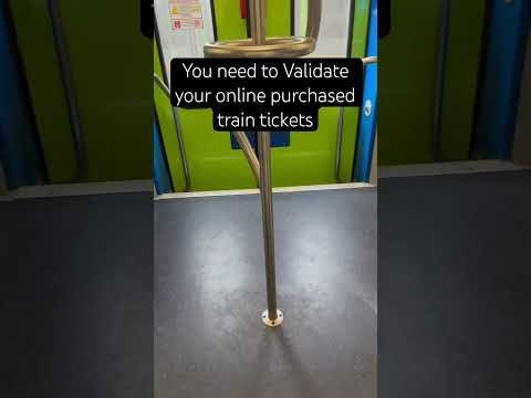 Travel tip💡 Validate your online train tickets from 1stAugust🚂 #shorts #travel #italy #travelguide
