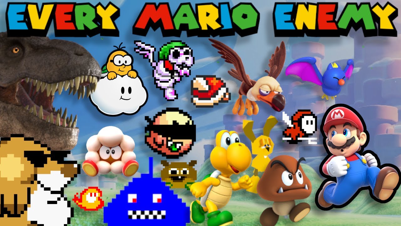 Every Mario Enemy EVER in One Video