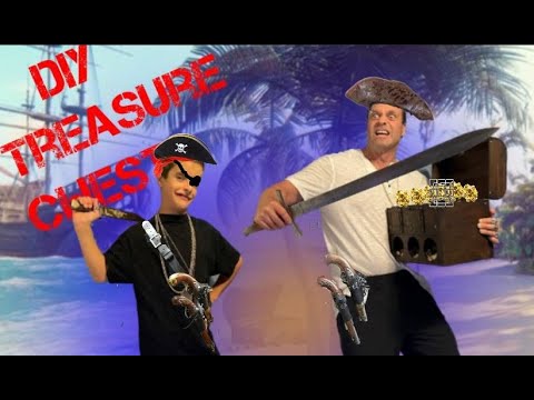 2 Secret Caribbean Pirate Treasure Chests!!! DIY Beginner build!!! Fun and Easy!!!