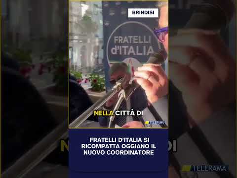 12/05/2025 FRATELLI D’ITALIA SI RICOMPATTA OGGIANO IL NUOVO COORDINATORE
