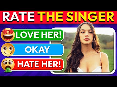 Rate the Singer ๐ค 2023 Hottest Singers & Bands Tier list Challenge | Celebrity Quiz