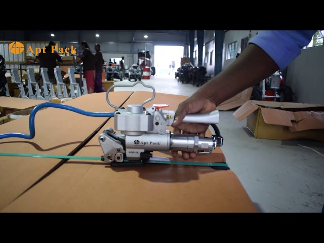 Pneumatic PET Strapping Tools - AQD 19/25 Tensioner & Sealer Manufacturer from Chettipalayam