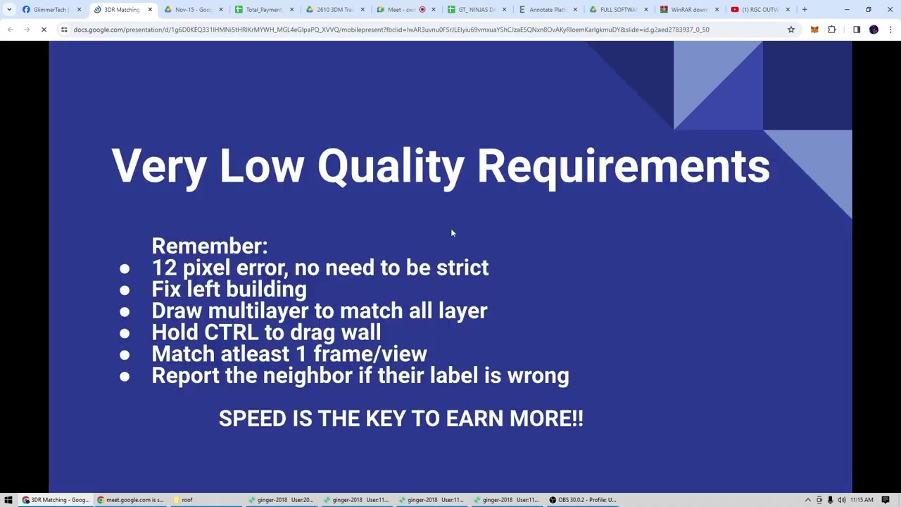 HOW TO WORK ON QUICK 3D MATCHING