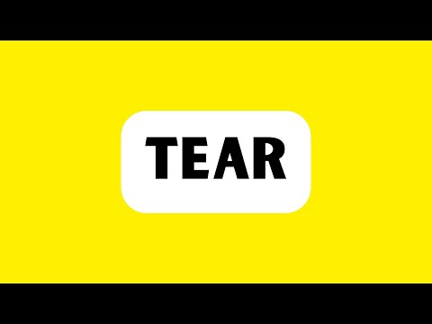 How to Pronounce Tear (Correctly)