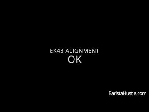 How to check if your EK43 is aligned well