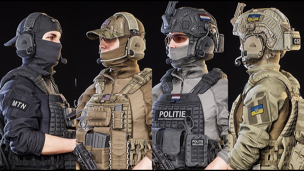 UE4/5 - AAA MODULAR SOLDIER PACK