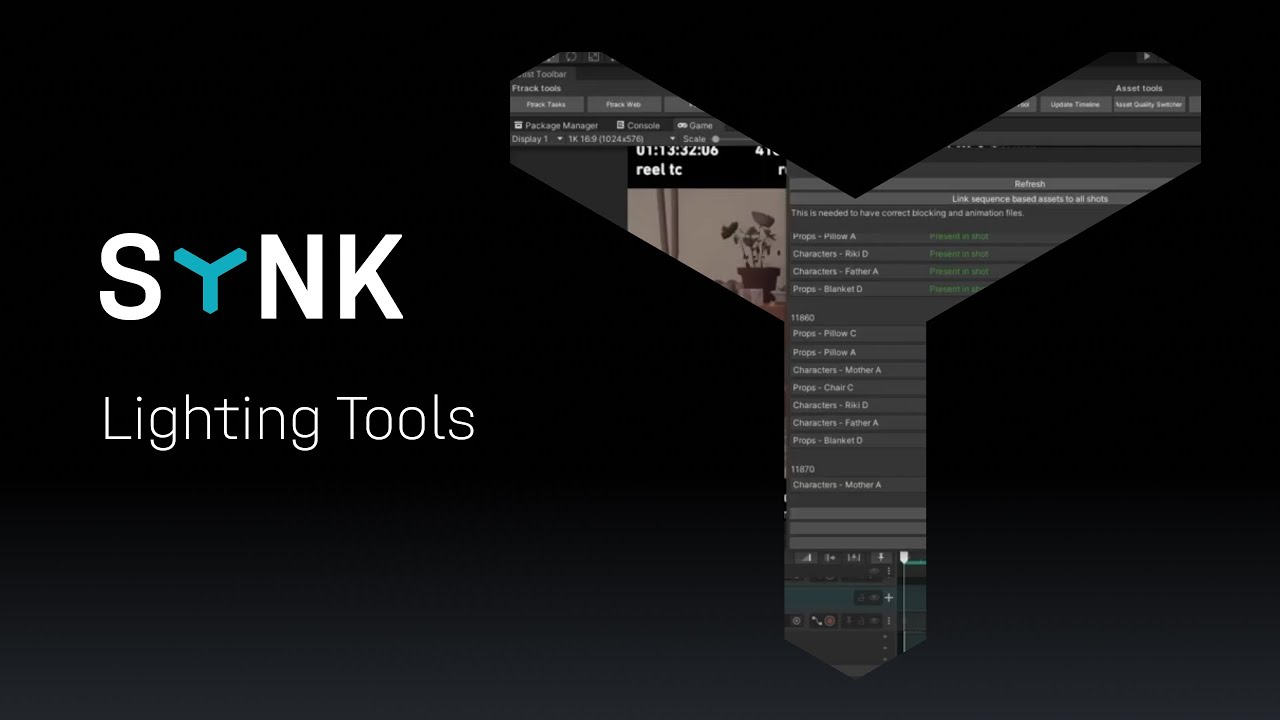 SYNK Lighting Finalizing Tools