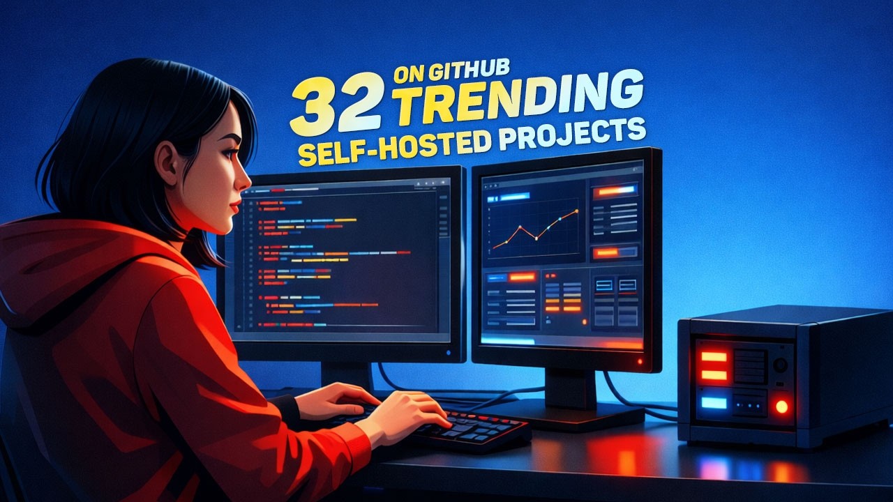 32 Trending Self-Hosted GitHub Projects