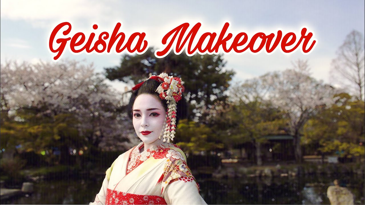 Geisha Makeover In Kyoto, Japan !
