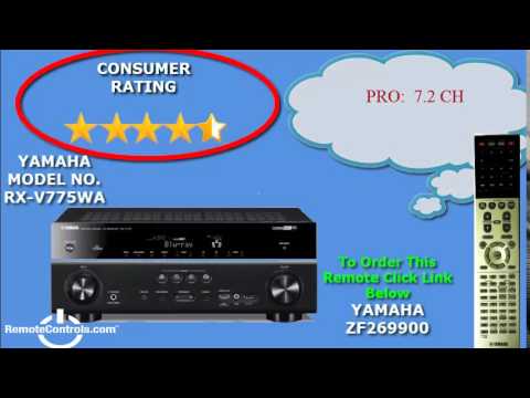 Review Yamaha AV Receiver W-Wireless Adapter 7.2 CH Network - RX-V775WA
