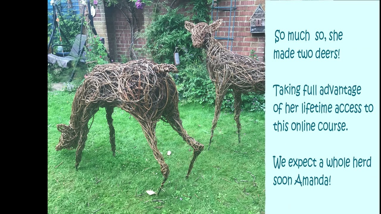 Learn Willow Sculpture ONLINE!