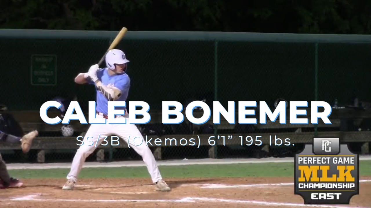 CALEB BONEMER - SS/3B (Okemos) 2024 MLB DRAFT Prospect Video Profile