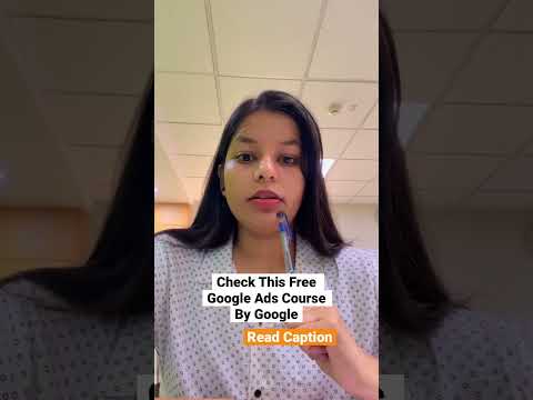 Free Google Ads course by Google - Google Skillshop https://bit.ly/3tC21qc