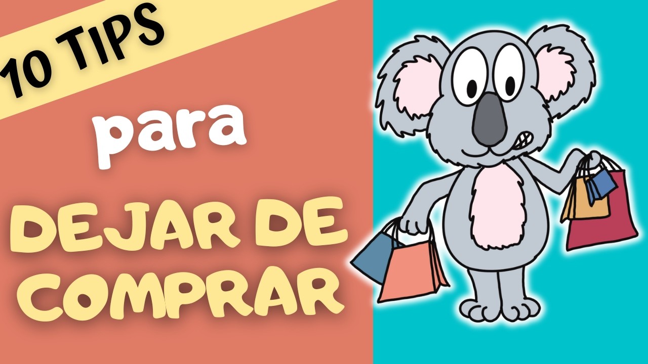 CÓMO evitar las COMPRAS COMPULSIVAS 🛍️ 10 TRUCOS que FUNCIONAN