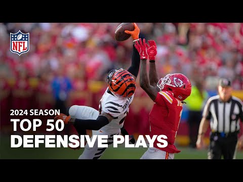 Top 50 Defensive Plays of 2024 Season