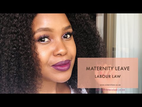 Maternity leave - Labour law