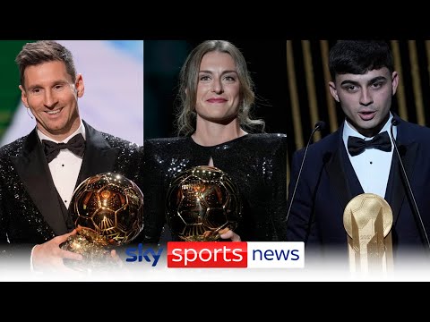 Reaction to the 2021 Ballon d'Or as Lionel Messi, Alexia Putellas & Pedri win top awards