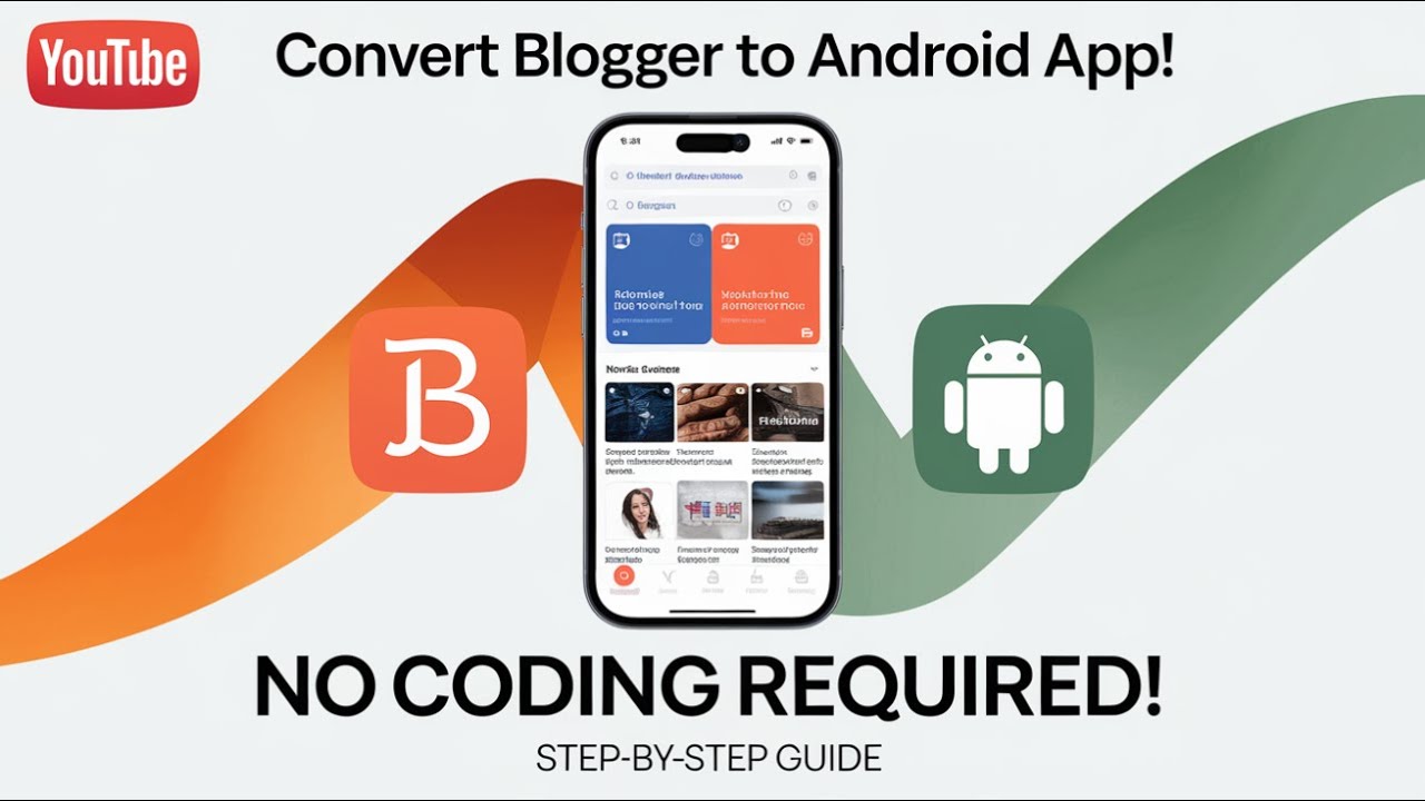 Convert Blogger Website to Android App | Step-by-Step Guide | Firebase & OneSignal Setup