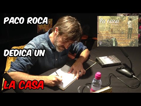 Paco Roca dedica un La Casa en Joker Cómics de Bilbao.