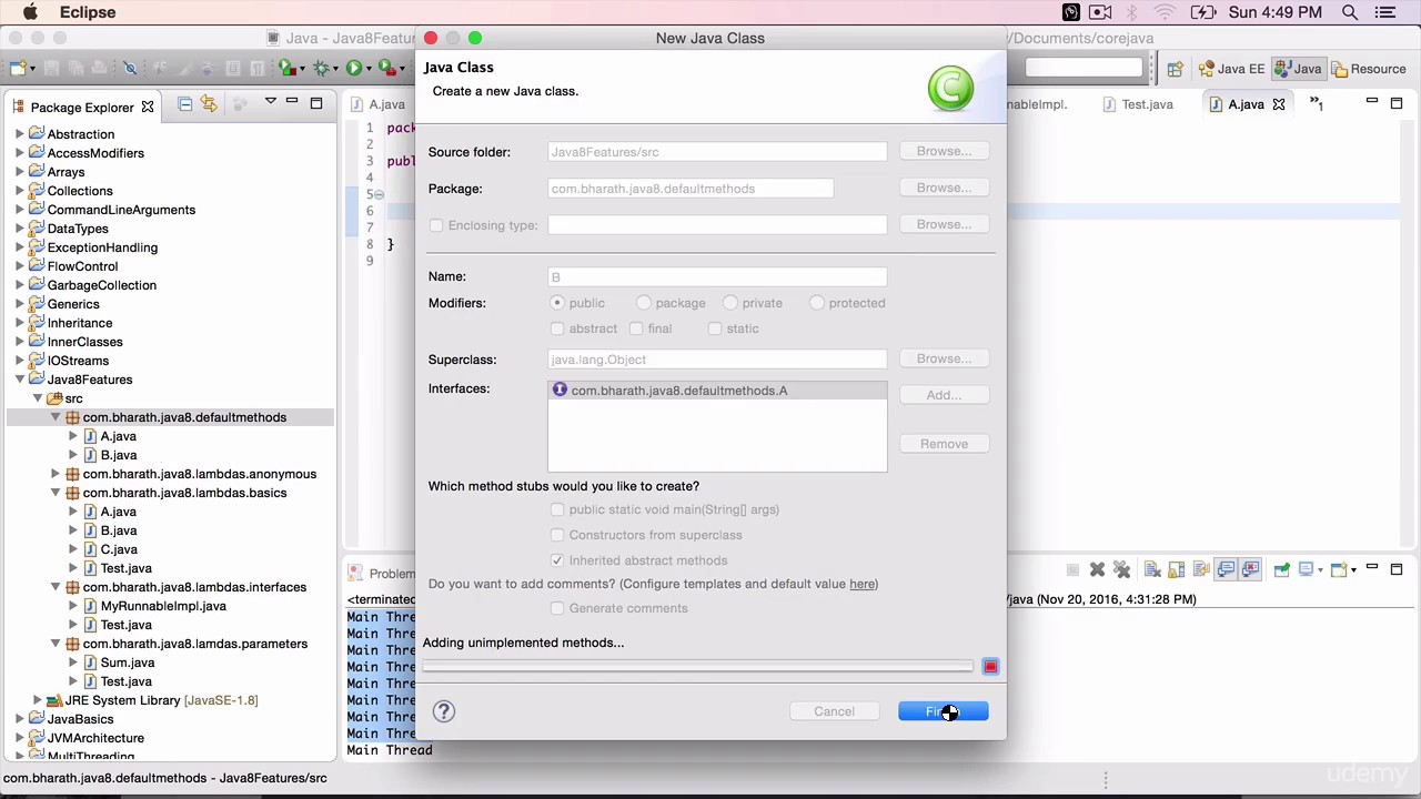 Java 8 Features Part 9 - Default Methods in Interface