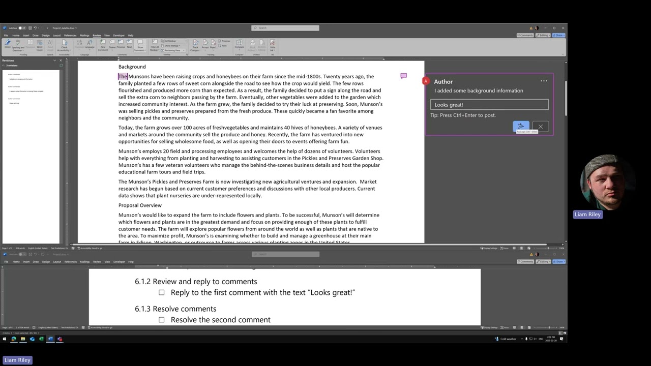 Microsoft Provided 'Project 2' -  Practice Exam Walkthrough