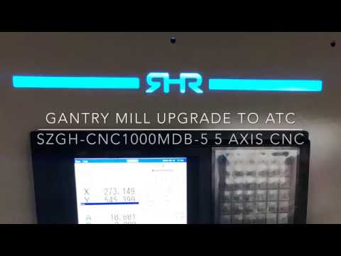SZGH Controller Retro to include Automatic Tool Change