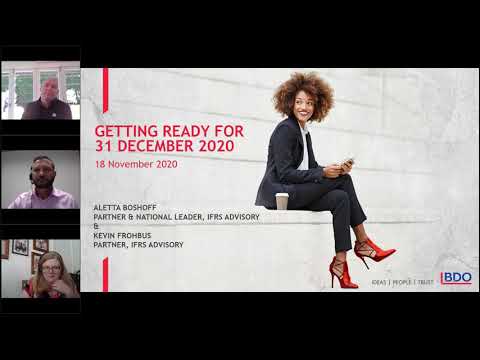 Accounting Standards Update: Getting ready for 31 December 2020