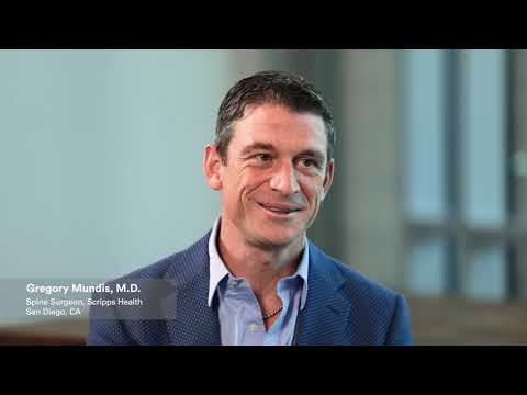 Peer-to-peer discussion between Drs. Robert Eastlack, MD and Gregory Mundis, MD
