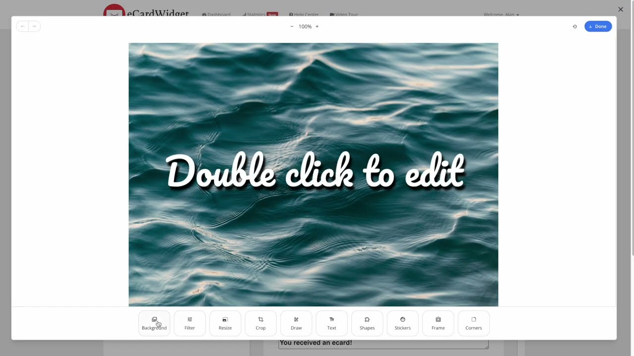 Getting started with eCardWidget.com