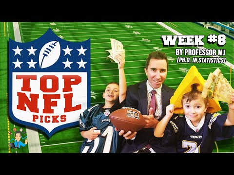 NFL PICKS WEEK 8 (BY UNIVERSITY STATS TEACHER!!!)