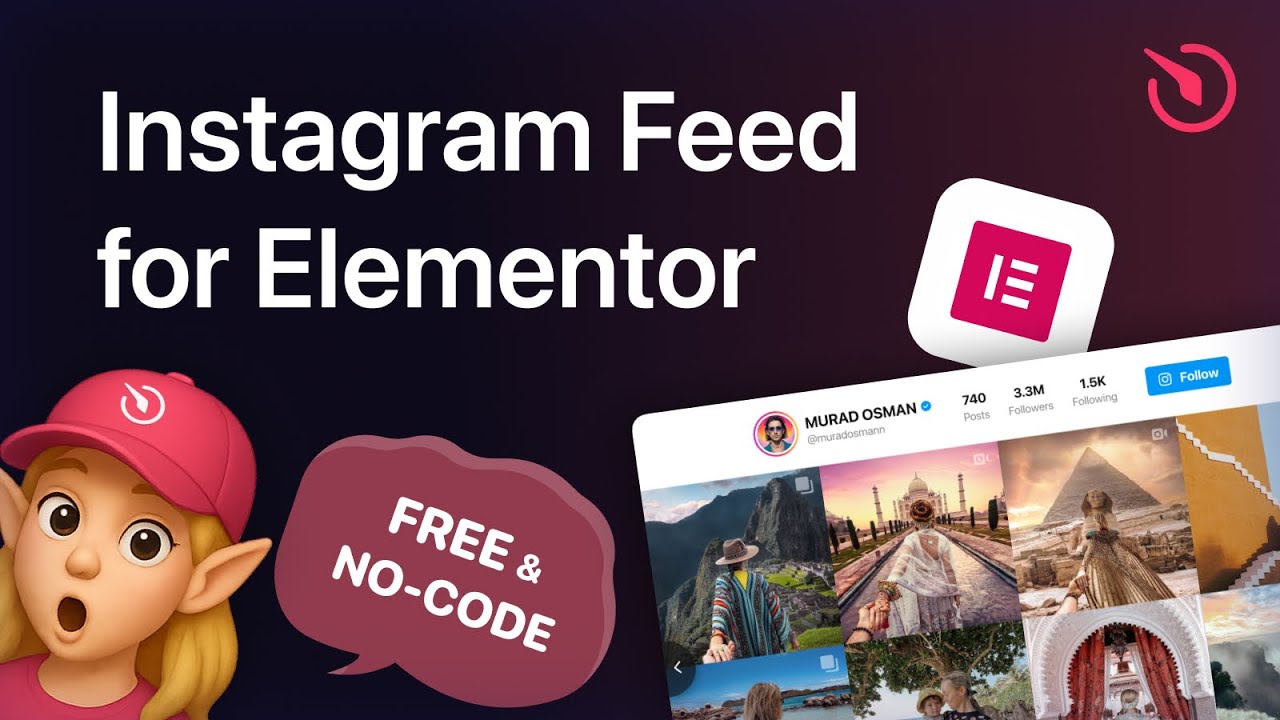 How to Add Instagram Feed to Elementor [FREE]