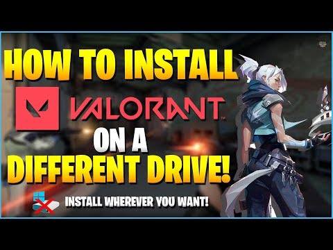 HOW TO INSTALL VALORANT IN A DIFFERENT DRIVE?! | INSTALL VALORANT ON HDD | HALLOW